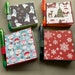 Christmas/winter Themed Sticky Note Holder With Pen, Sticky Note, Memo ...