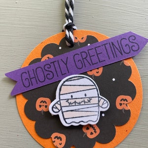 Halloween Tags, Halloween Ghost, Gift Tags, Treat Tags, Ghost Gift Tags ...
