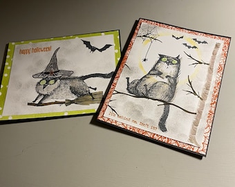 Snarky Cat Greeting Card - Etsy