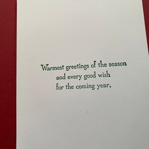 Wreath Christmas Cards With Envelopes, Set of 6, Merry Christmas - Etsy