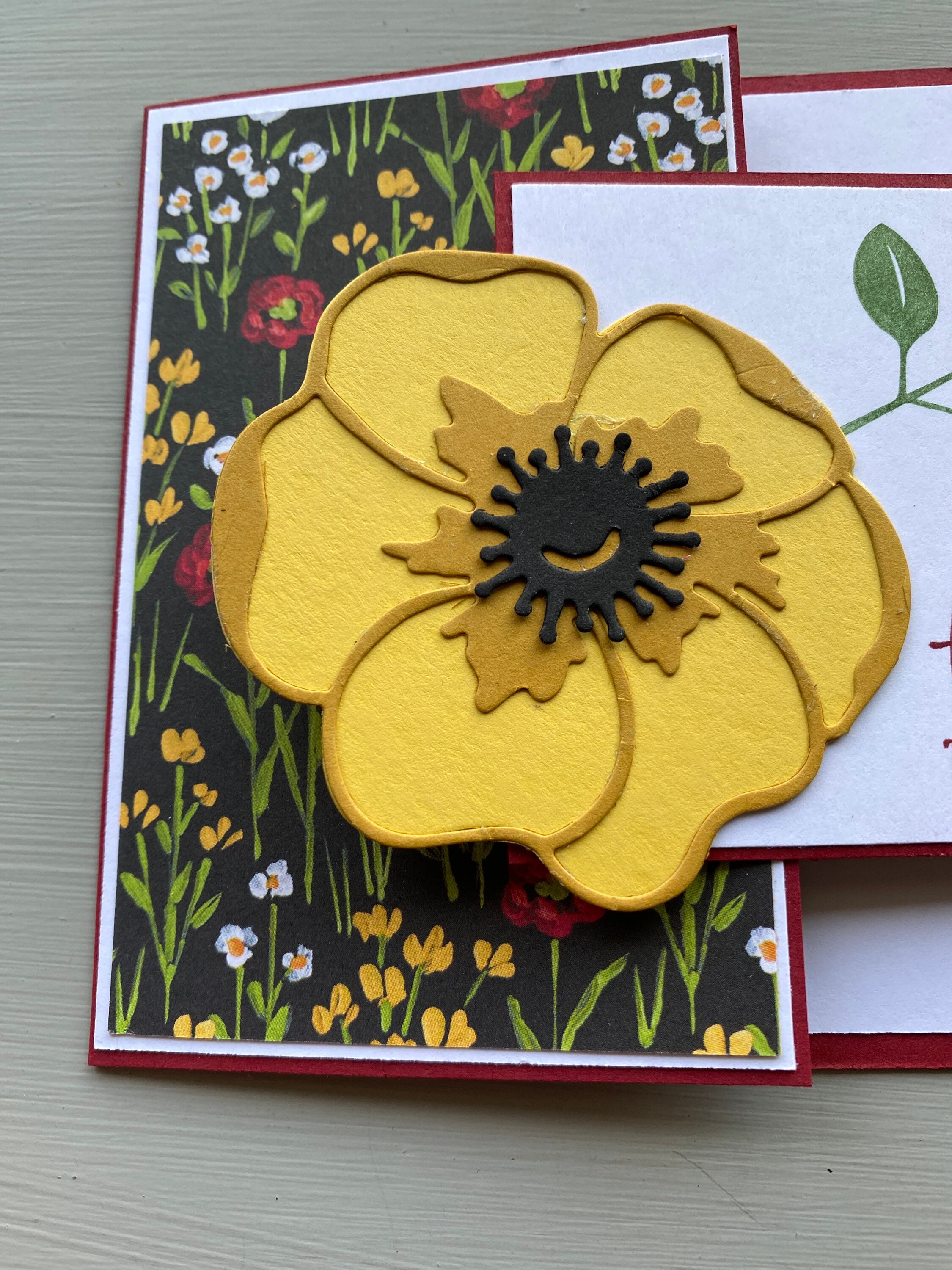 Card Kit 4 Cards or Single Pre-made Card, DIY, Birthday, Card, Greeting ...