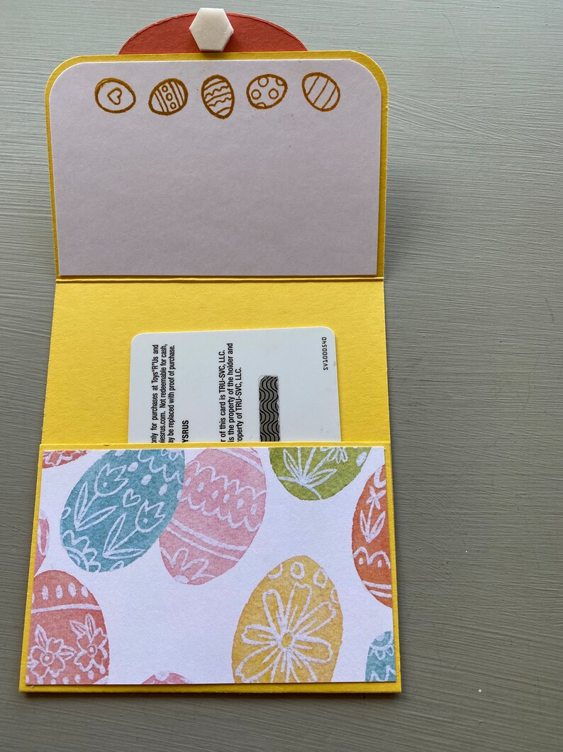 Easter Gift Card Holder, Easter Card, Treat Holder, Candy Holder ...
