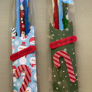 Package of 3 Christmas Pencil Treats, Pencils Included. Merry Christmas ...