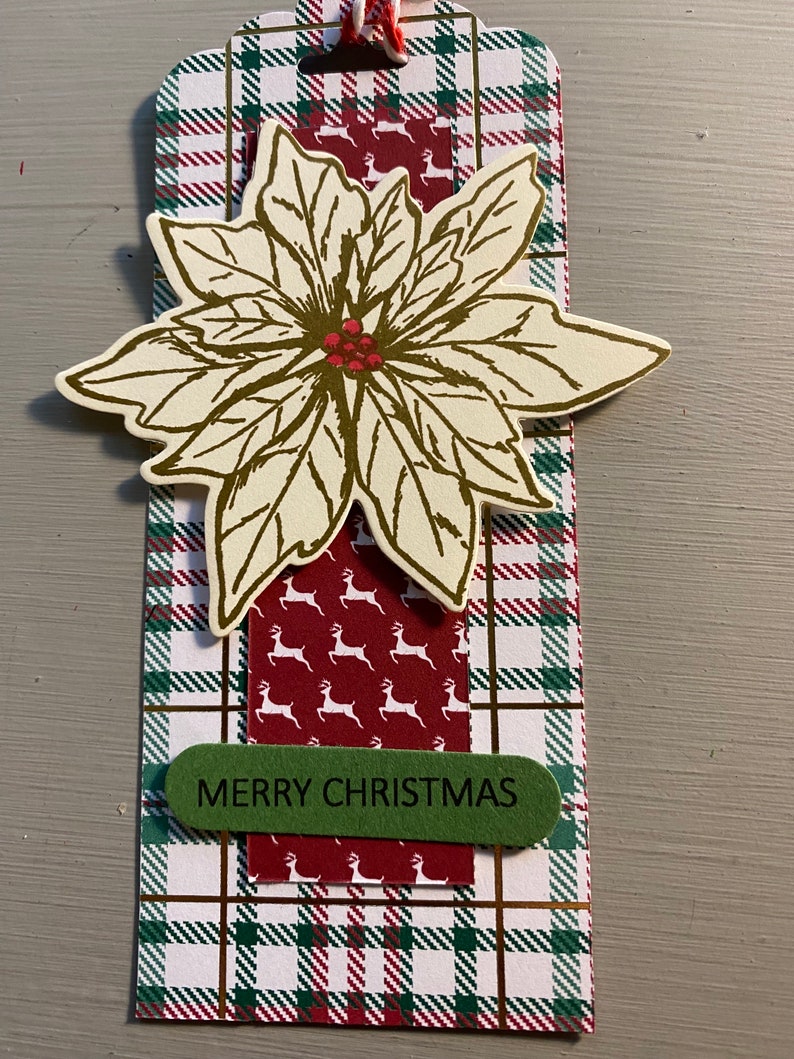 Christmas Gift Tags Handmade, Holiday Gift Tags, Winter, Tags, Handmade ...