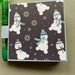 Christmas/winter Themed Sticky Note Holder With Pen, Sticky Note, Memo ...
