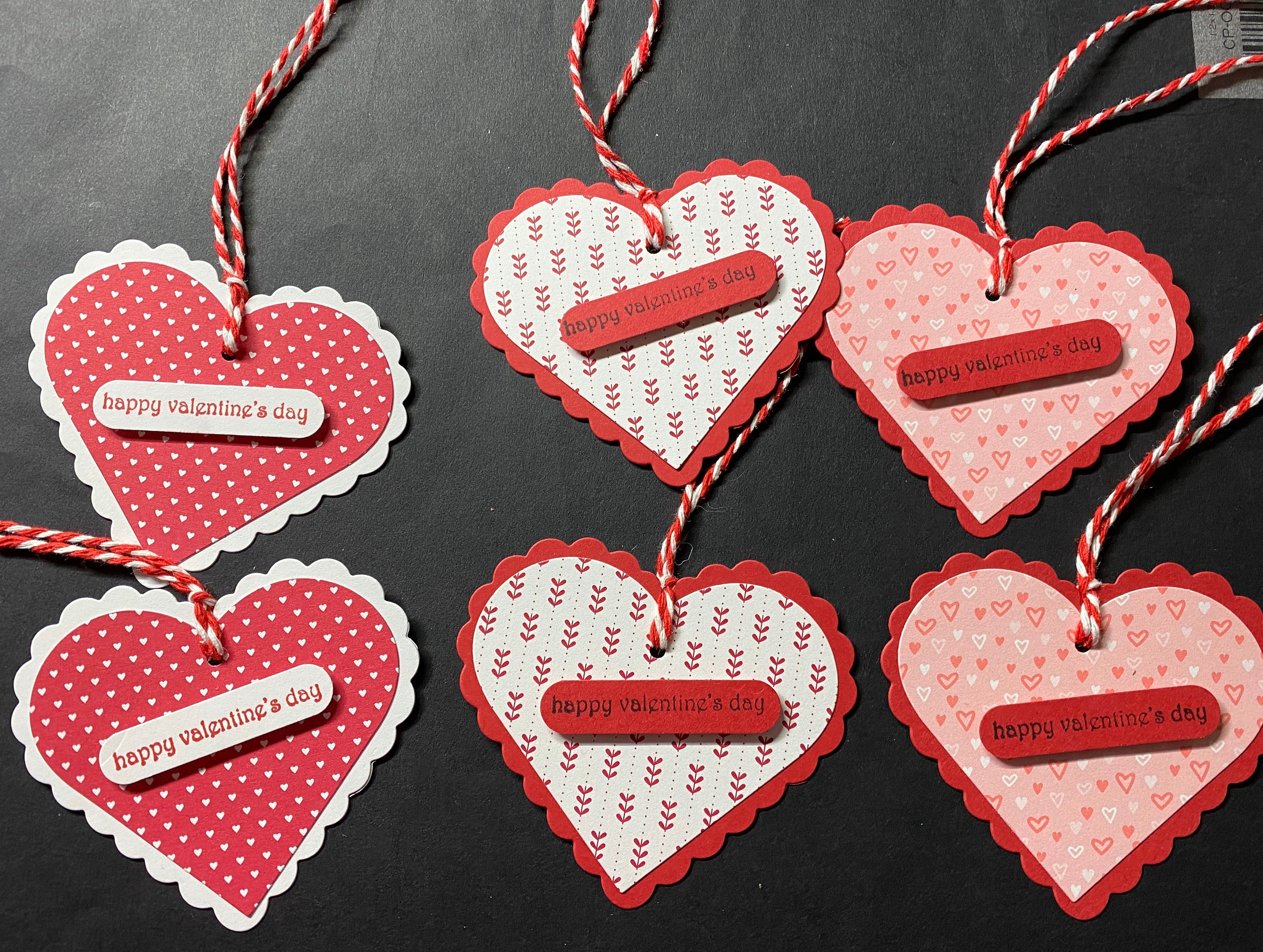 Valentine Tags, Happy Valentines Day Tags, Valentine's Day Gift Tags ...