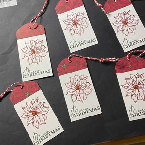 Christmas Gift Tags Handmade, Holiday Gift Tags, Winter, Tags, Handmade ...