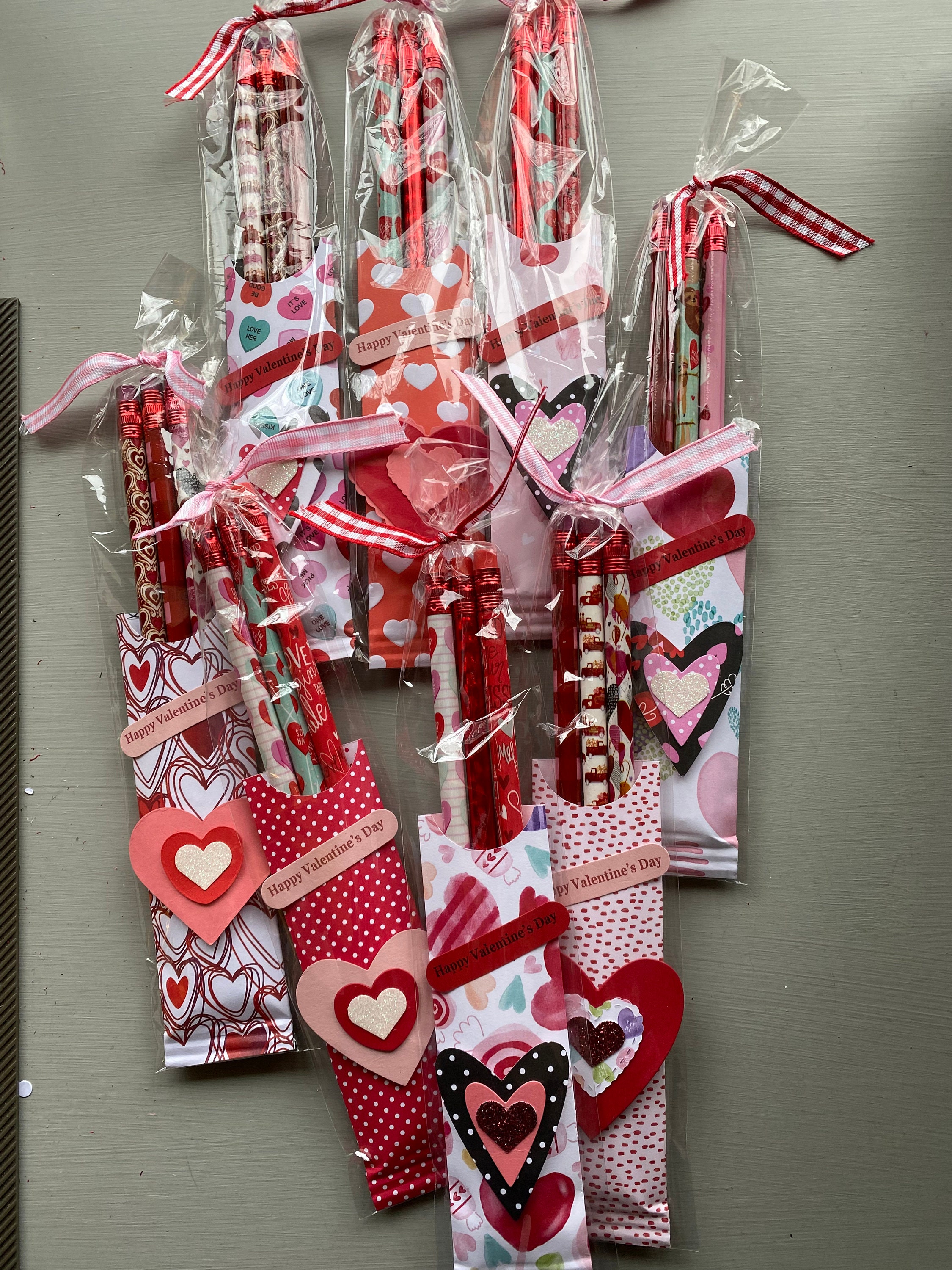 Package of 3 Valentines Day Pencil Treats W-pencils Included, Valentine ...