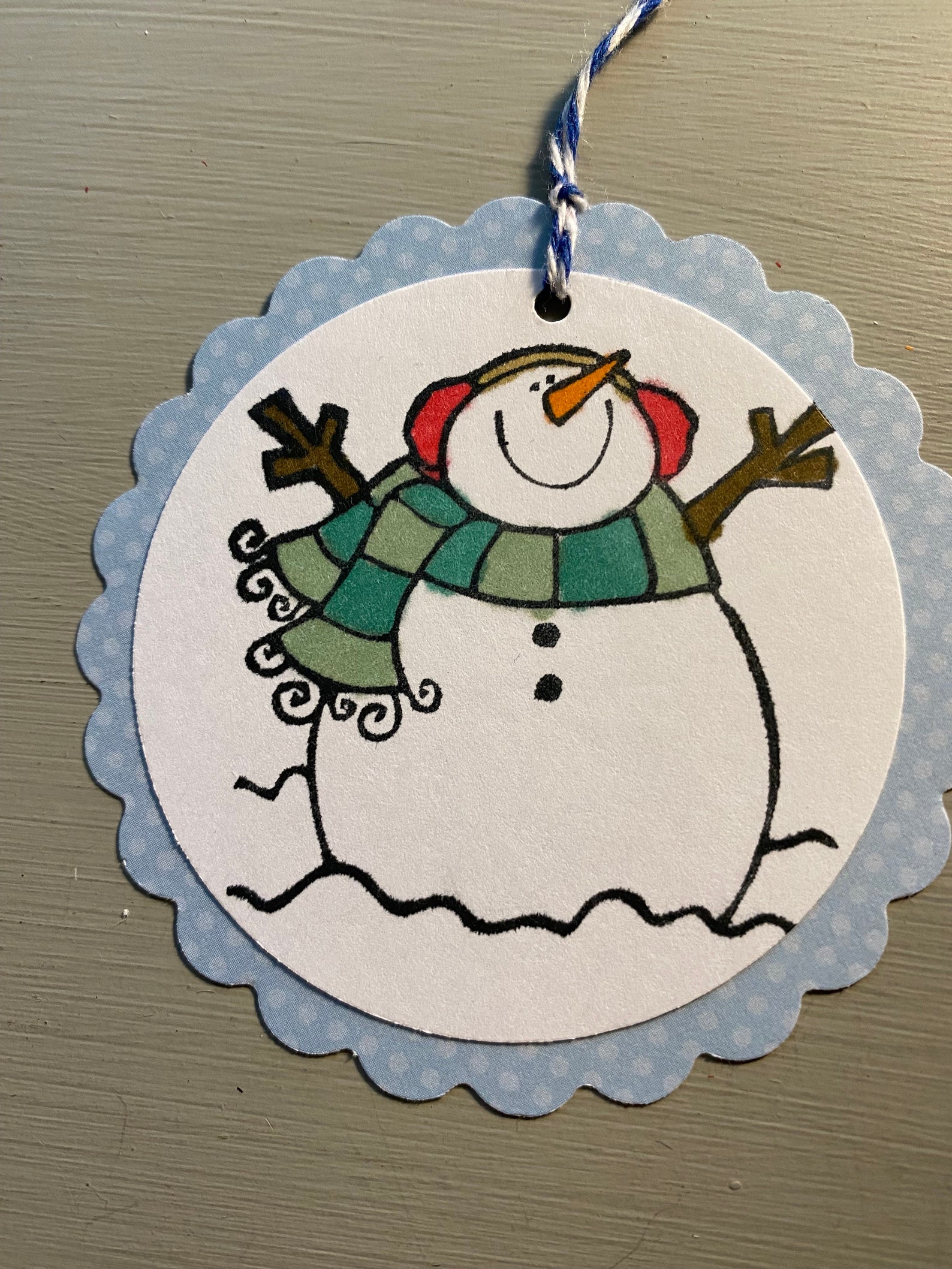 Christmas Gift Tags Handmade, Snowman Gift Tags, Tags, Handmade ...