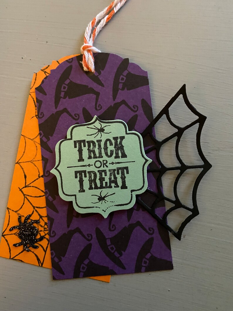 Halloween Tags Gift Tags Treat Tags Treat Bag Happy - Etsy