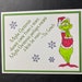 Set of 4 Greeting Cards With Envelopes, Grinch, Greeting Cards, Holiday ...