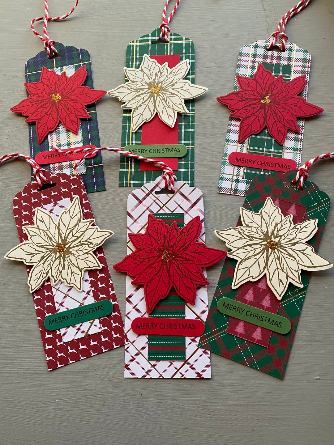 Christmas Gift Tags Handmade, Holiday Gift Tags, Winter, Tags, Handmade ...