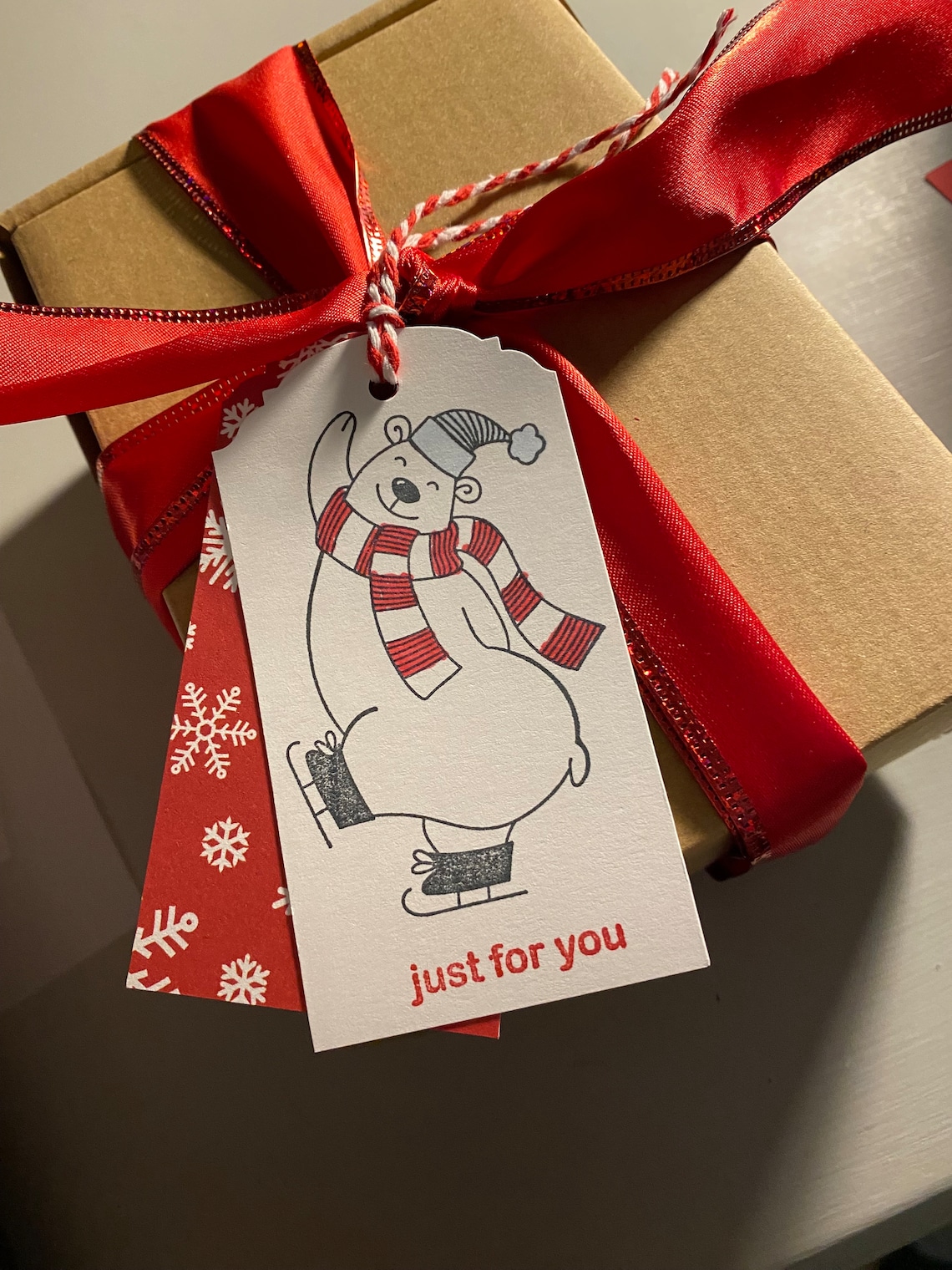 Christmas Gift Tags Handmade, Holiday Gift Tags, Winter, Tags, Handmade ...