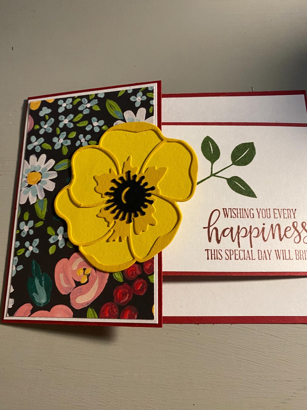 Card Kit (4 Cards) or Single Pre-made Card, DIY, Birthday, Card ...