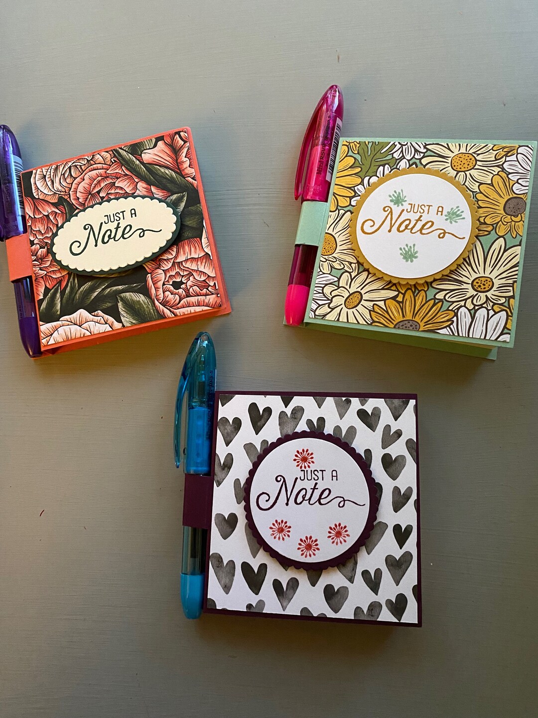 Sticky Note Holder With Pen, Sticky Note, Memo Pad, Notepad, Classroom ...