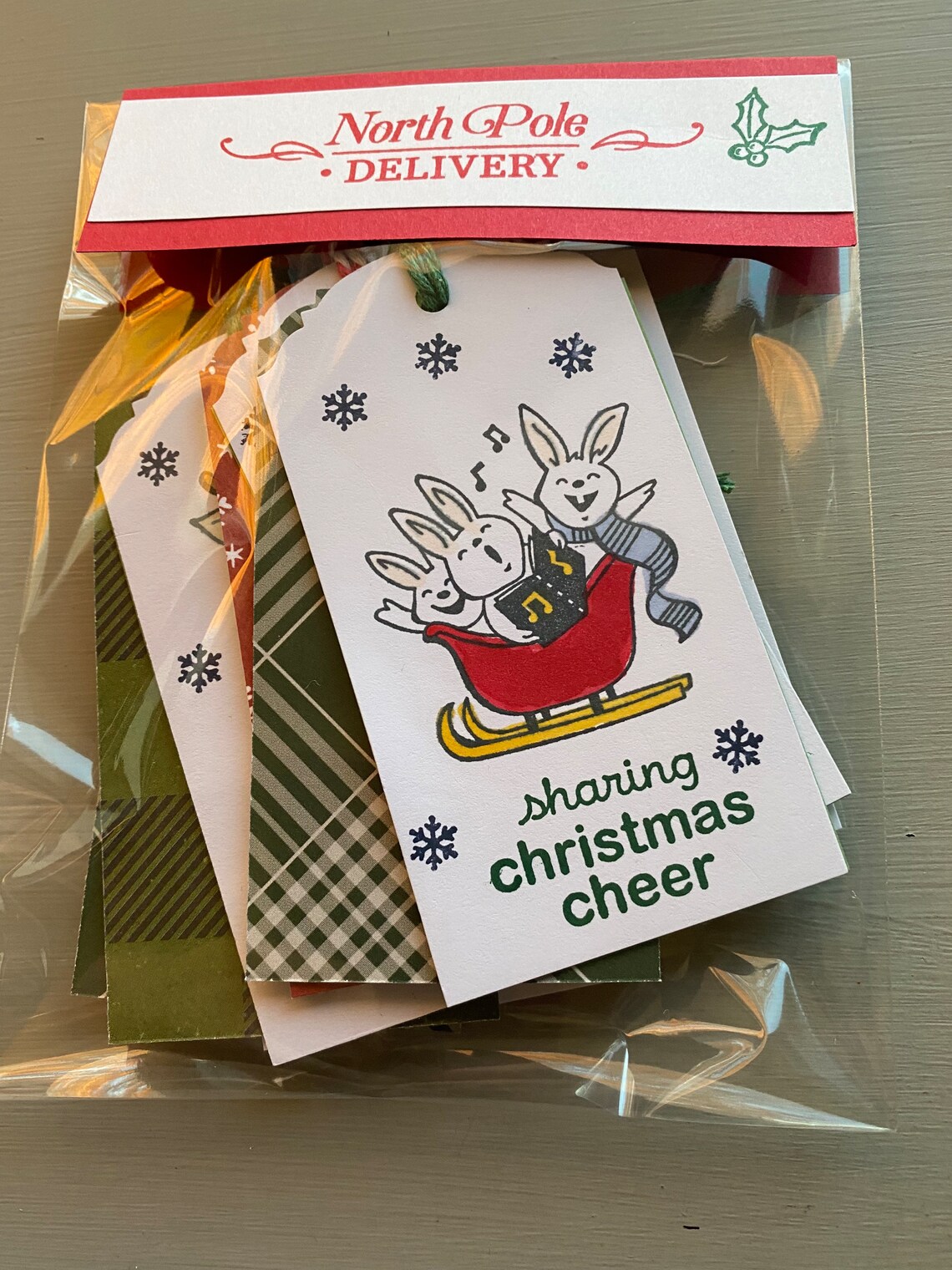 Christmas Gift Tags Handmade, Holiday Gift Tags, Winter, Tags, Handmade ...