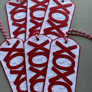 Valentine Tags, XOXO, Happy Valentines Day Tags, Valentine's Day Gift ...