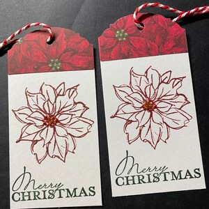 Christmas Gift Tags Handmade, Holiday Gift Tags, Winter, Tags, Handmade ...
