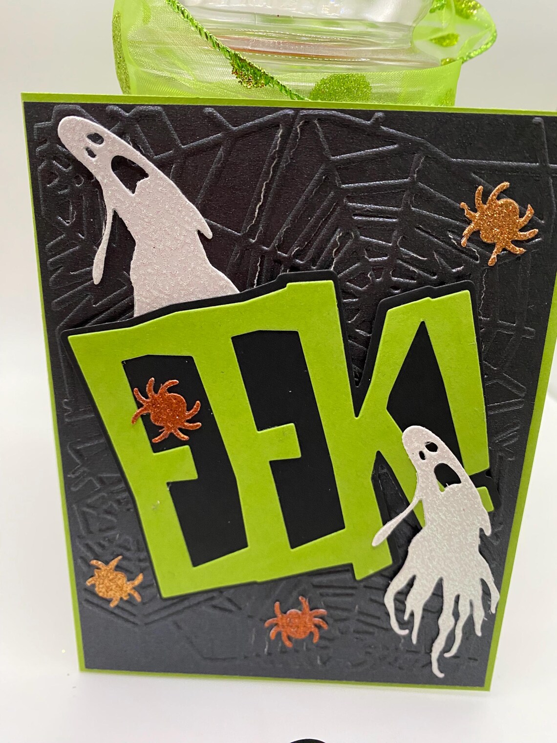 Scary Halloween Cards With Envelopes. Greeting Cards. Happy Halloween ...
