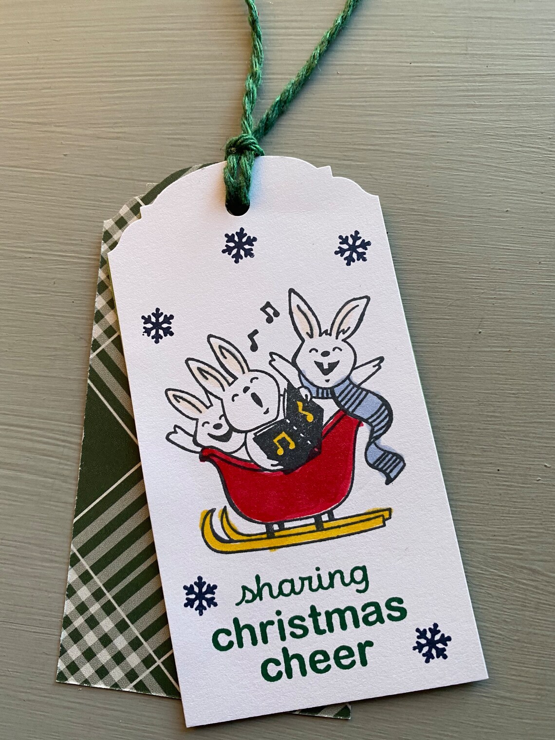 Christmas Gift Tags Handmade, Holiday Gift Tags, Winter, Tags, Handmade ...