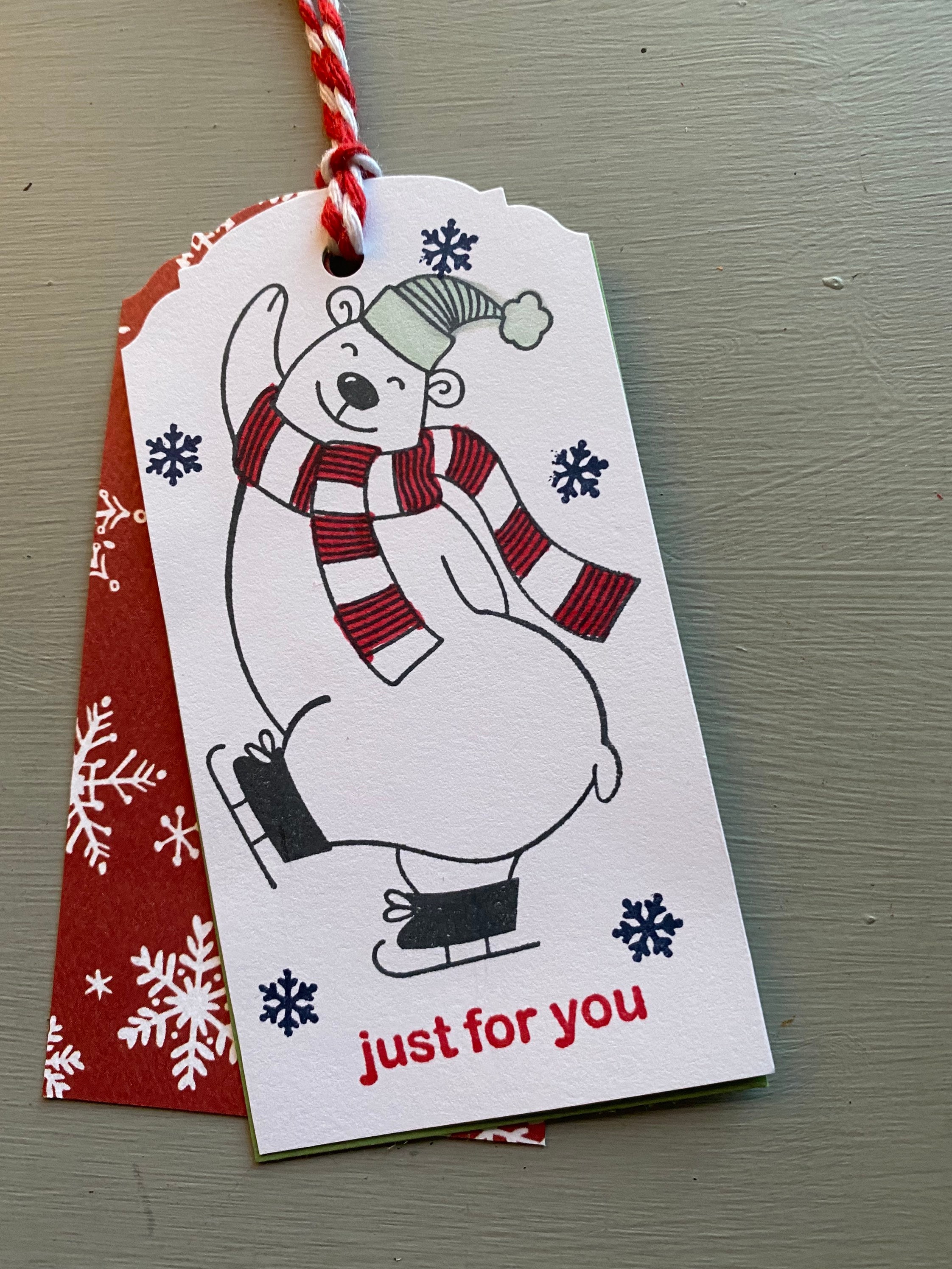 Christmas Gift Tags Handmade, Holiday Gift Tags, Winter, Tags, Handmade ...