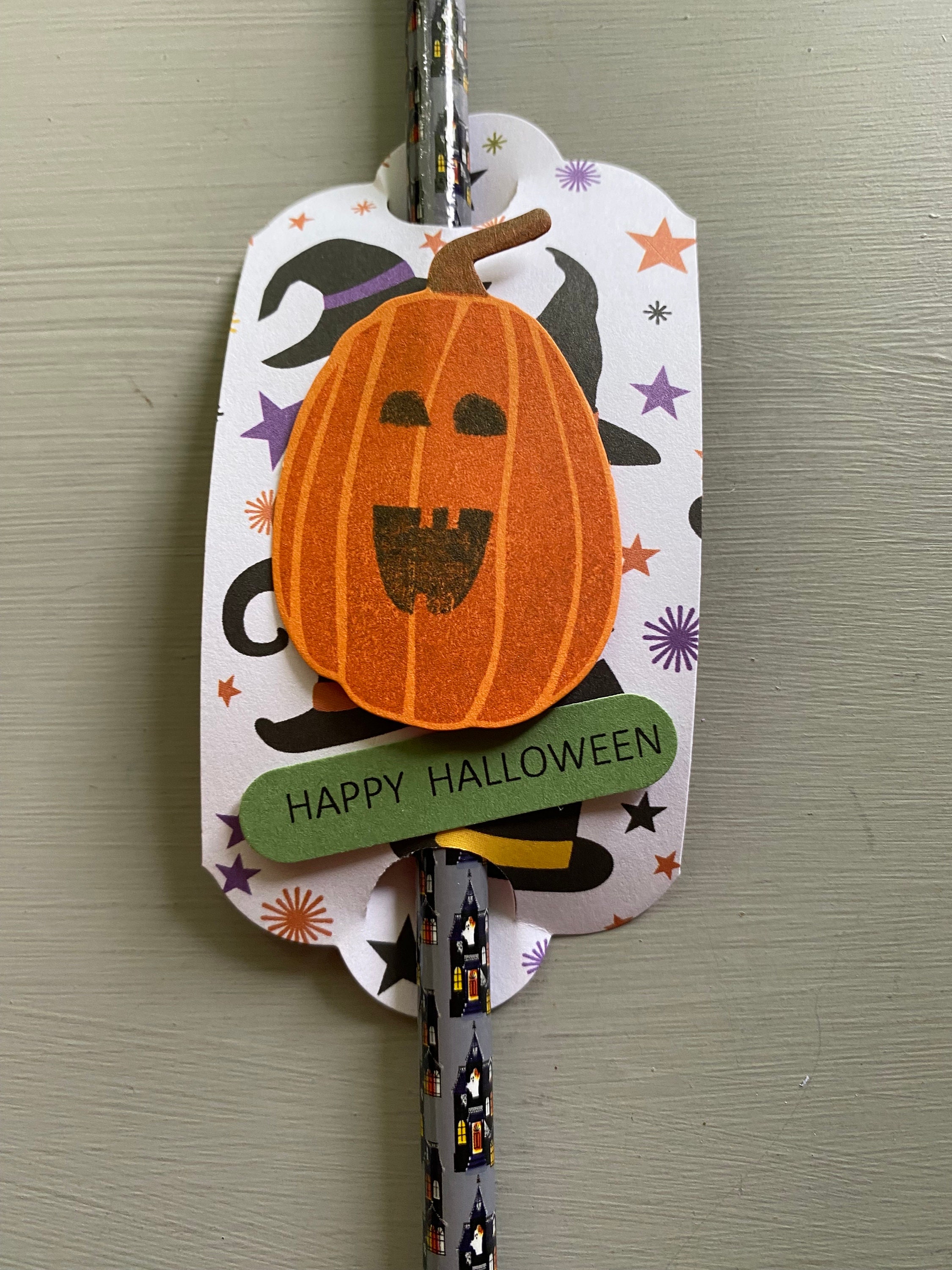 Pencil Treats, Halloween, Ghost, Pumpkin, Skeleton, Teacher Gift ...