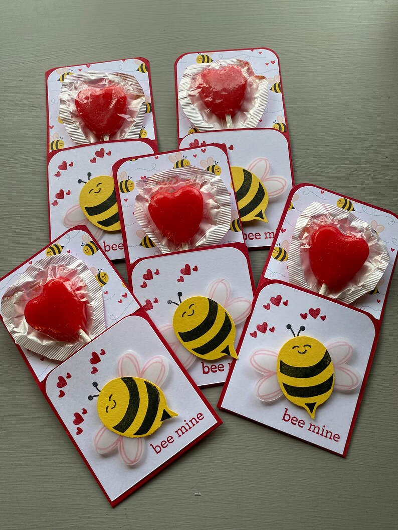 Valentines Day Lollipop Treat, Treat Holder, Valentine Party Favors ...