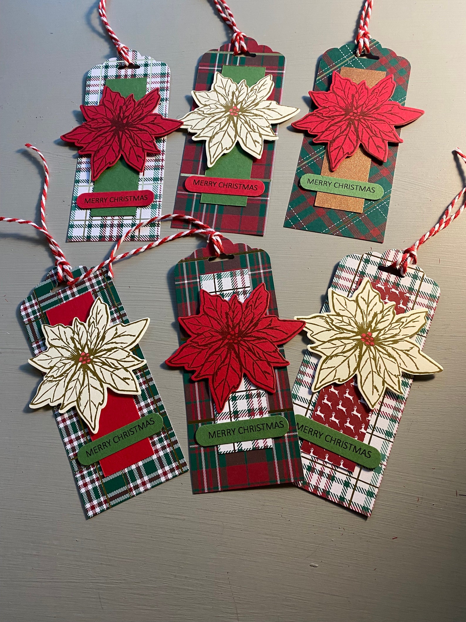 Christmas Gift Tags Handmade Holiday Gift Tags Winter Tags - Etsy