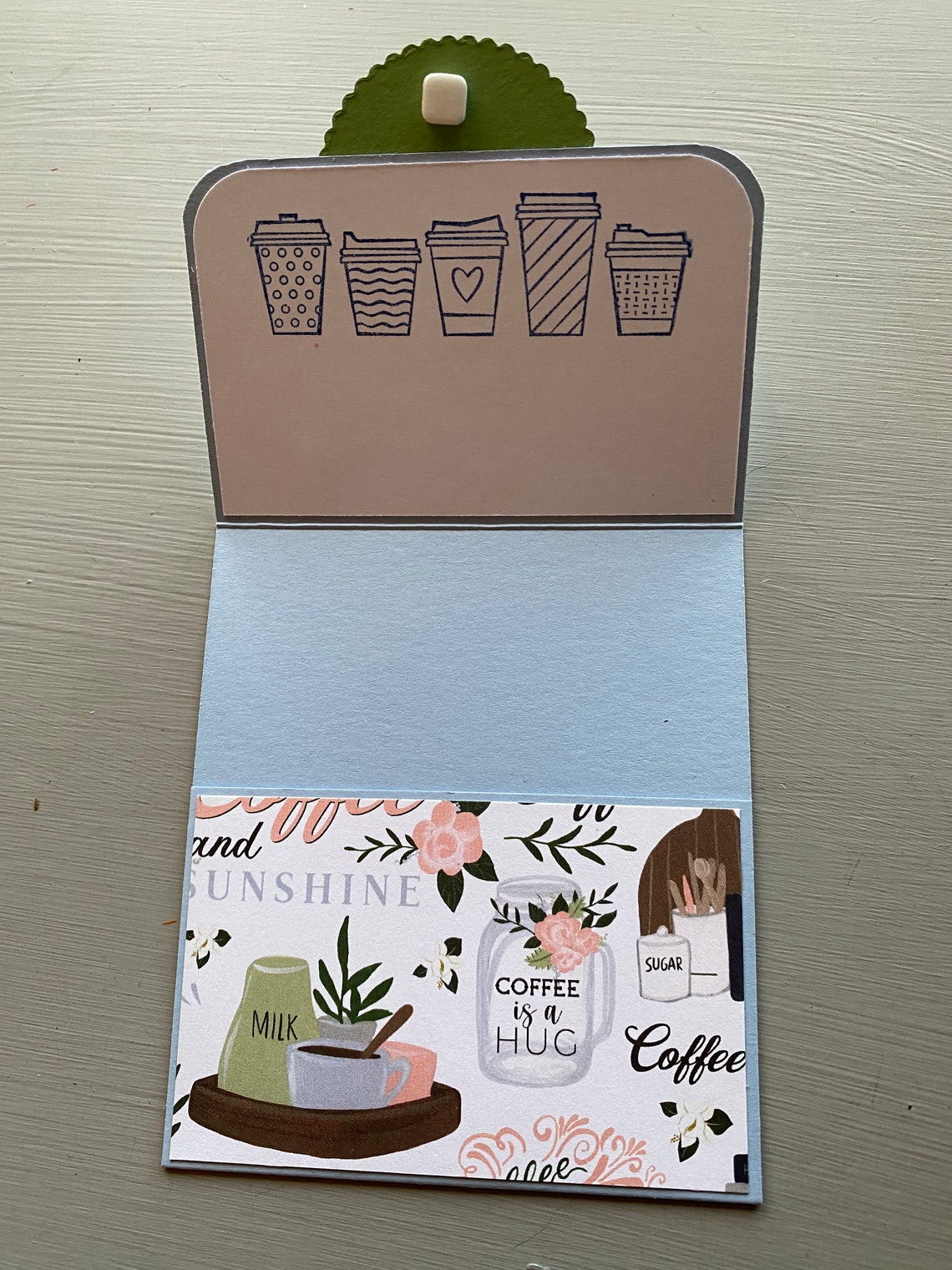 Coffee Gift Card Holder, Card, Treat Holder, Candy Holder, Present ...