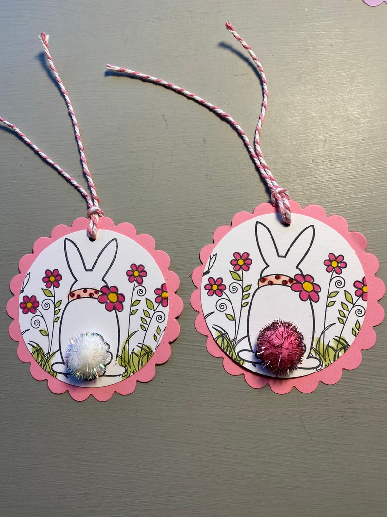 Easter Tags, Happy Easter, Bunny, Easter Gift Tags, Easter Favor Tags ...