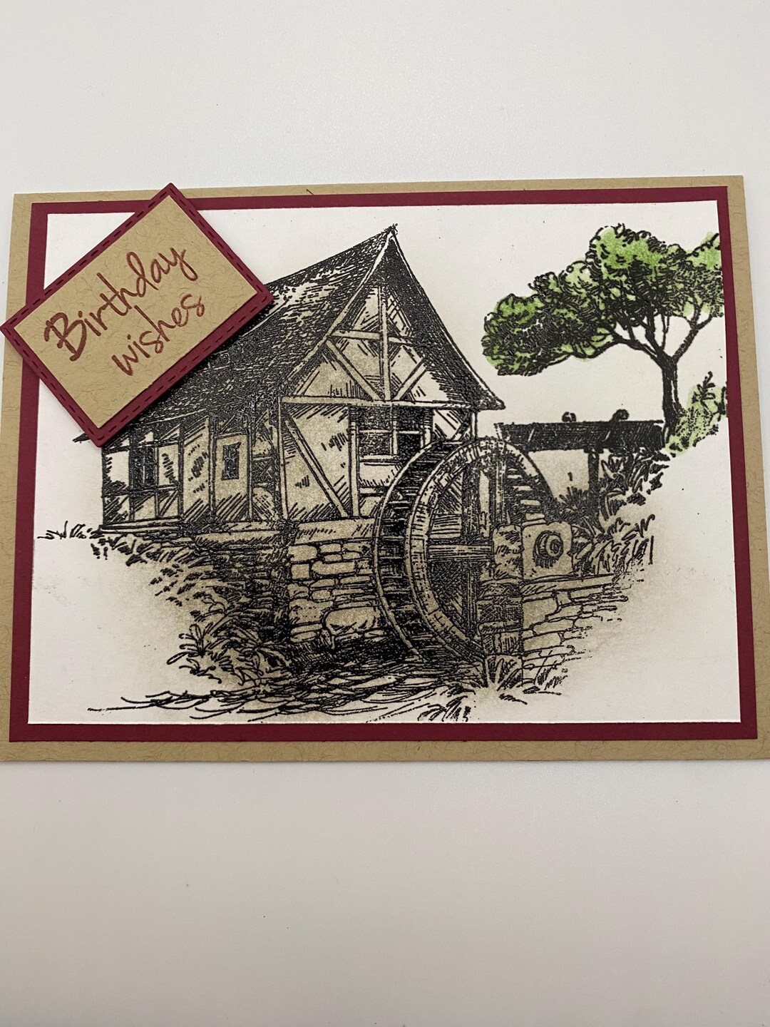Farmhouse, Barn, Birthday Card, Greeting Card, Occasion Cards, Handmade ...