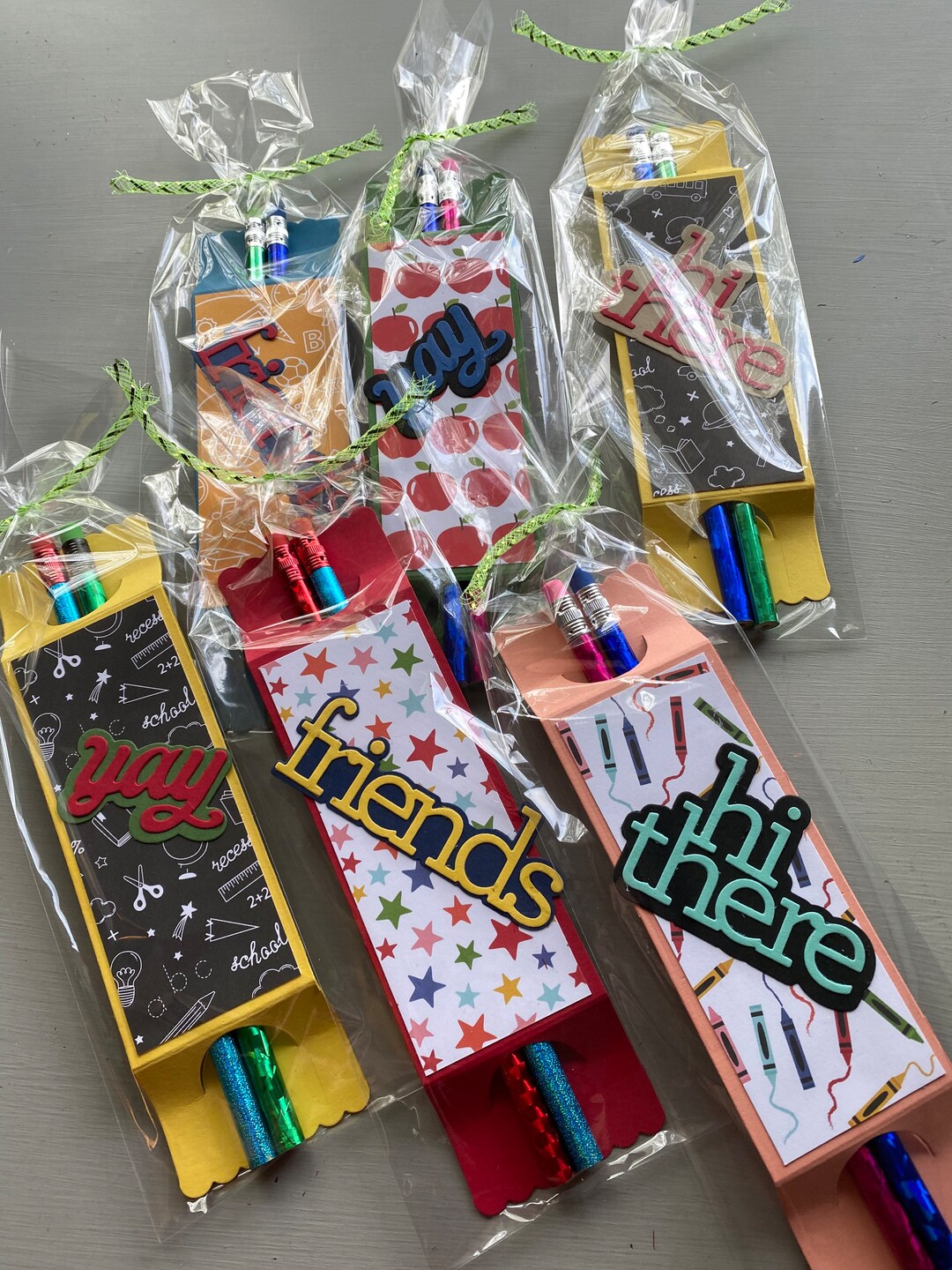 Package 3 Pencil Treats With Pencils Included. Back to School - Etsy