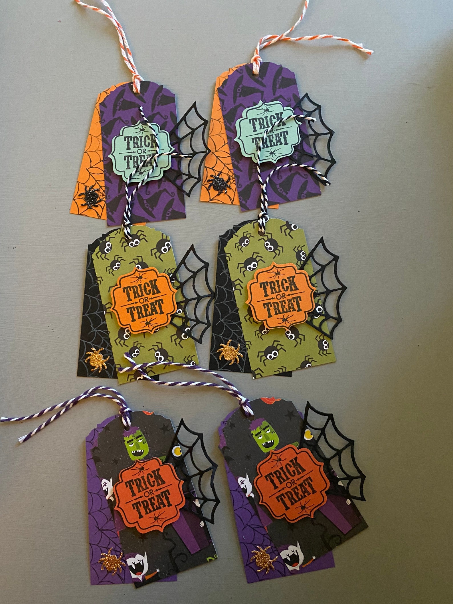 Halloween Tags, Gift Tags, Treat Tags, Treat Bag, Happy Halloween ...