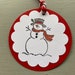 Christmas Gift Tags Handmade, Snowman, Gift Tags, Tags, Handmade ...