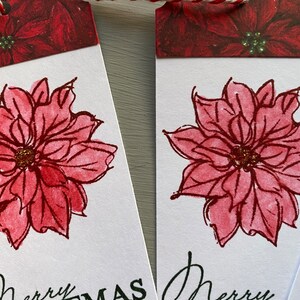 Christmas Gift Tags Handmade, Holiday Gift Tags, Winter, Tags, Handmade ...