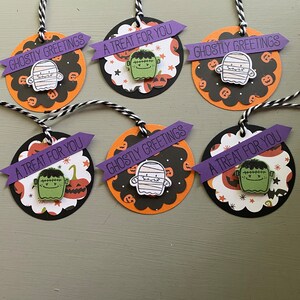 Halloween Tags, Halloween Ghost, Gift Tags, Treat Tags, Ghost Gift Tags ...