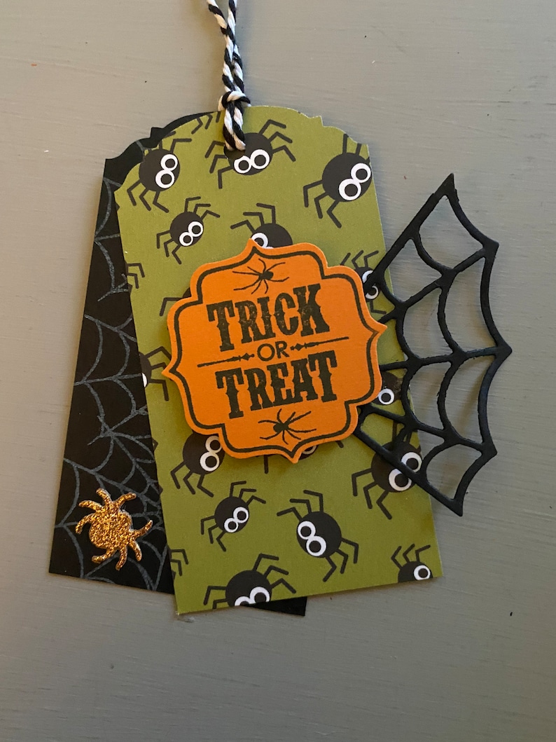 Halloween Tags, Gift Tags, Treat Tags, Treat Bag, Happy Halloween ...