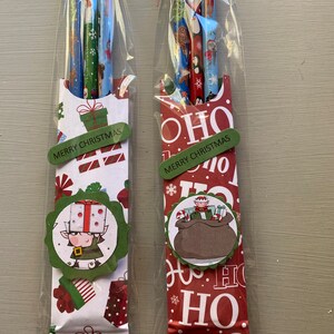 Package of 3 Christmas Pencil Treats, Pencils Included. Merry Christmas ...