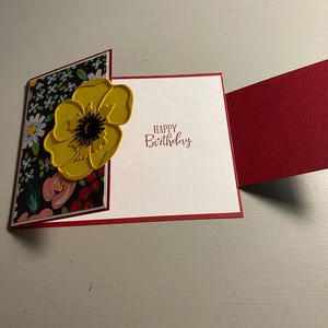 Card Kit (4 Cards) or Single Pre-made Card, DIY, Birthday, Card ...