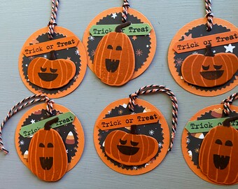 Halloween Tags, Halloween Ghost, Gift Tags, Treat Tags, Ghost Gift Tags ...