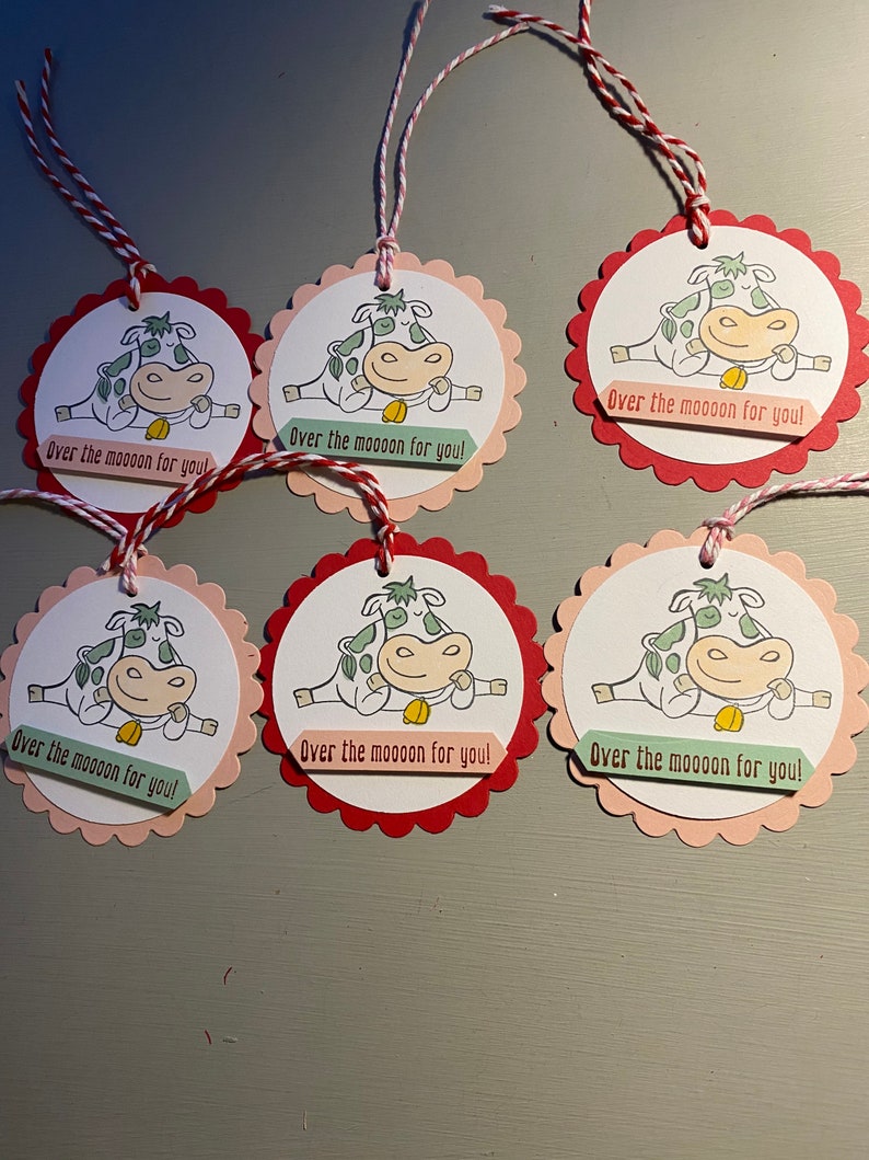 Valentine Tags Happy Valentines Day Valentine's Gift - Etsy