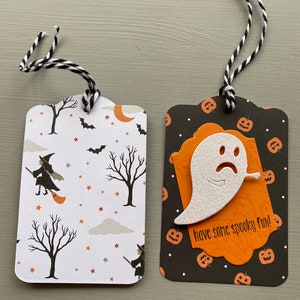 Halloween Tags, Ghost, Boo, Gift Tags, Treat Tags, Ghost Gift Tags ...
