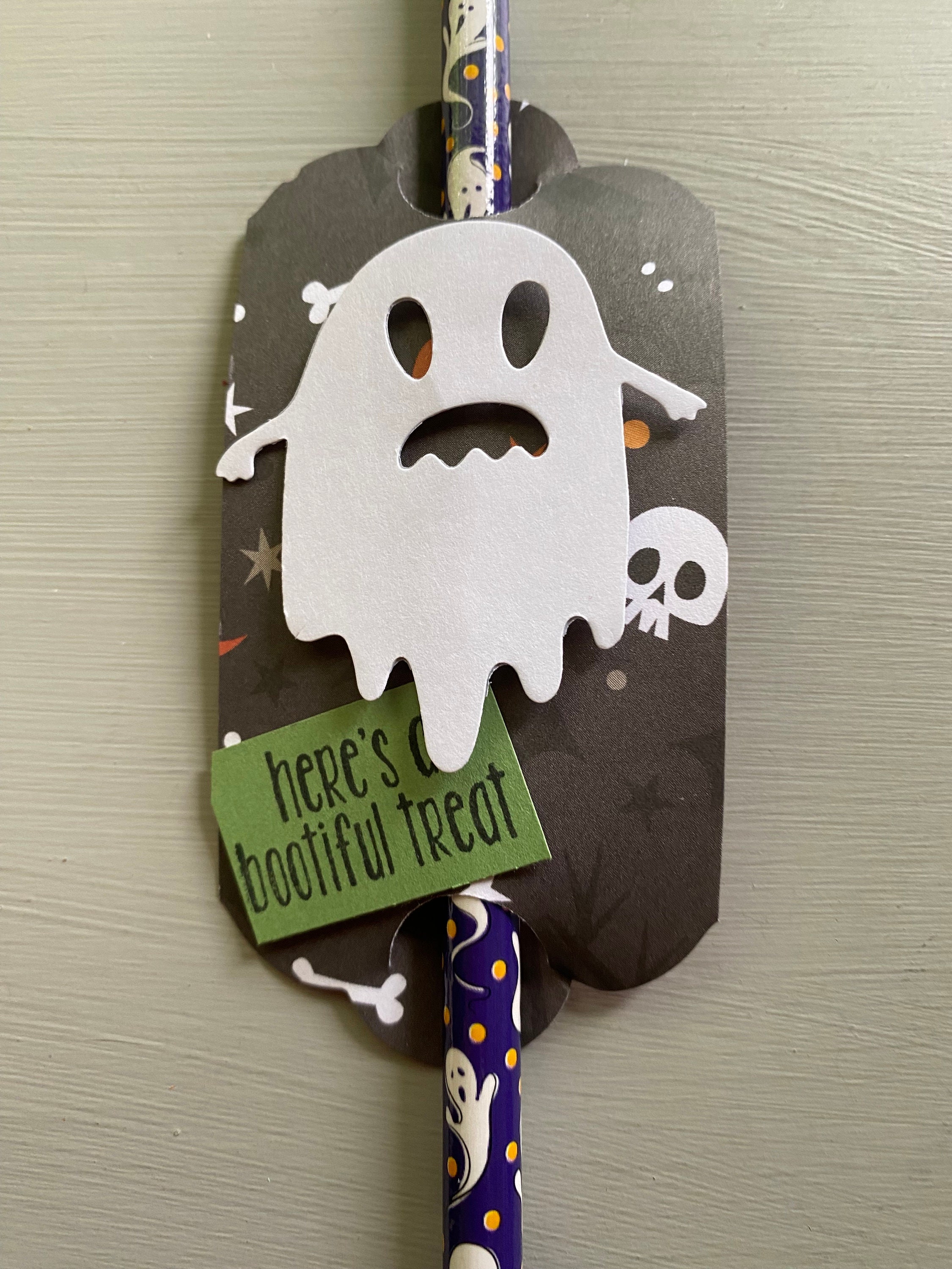 Pencil Treats, Halloween, Ghost, Pumpkin, Skeleton, Teacher Gift ...