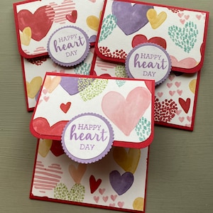 Valentine Gift Card Holder, Valentine’s Day Card, Treat Holder, Candy ...