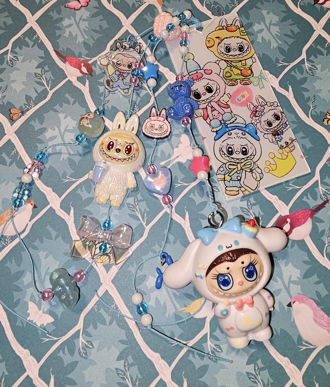 Labubu Bookmark/junk Journal Charms - Etsy