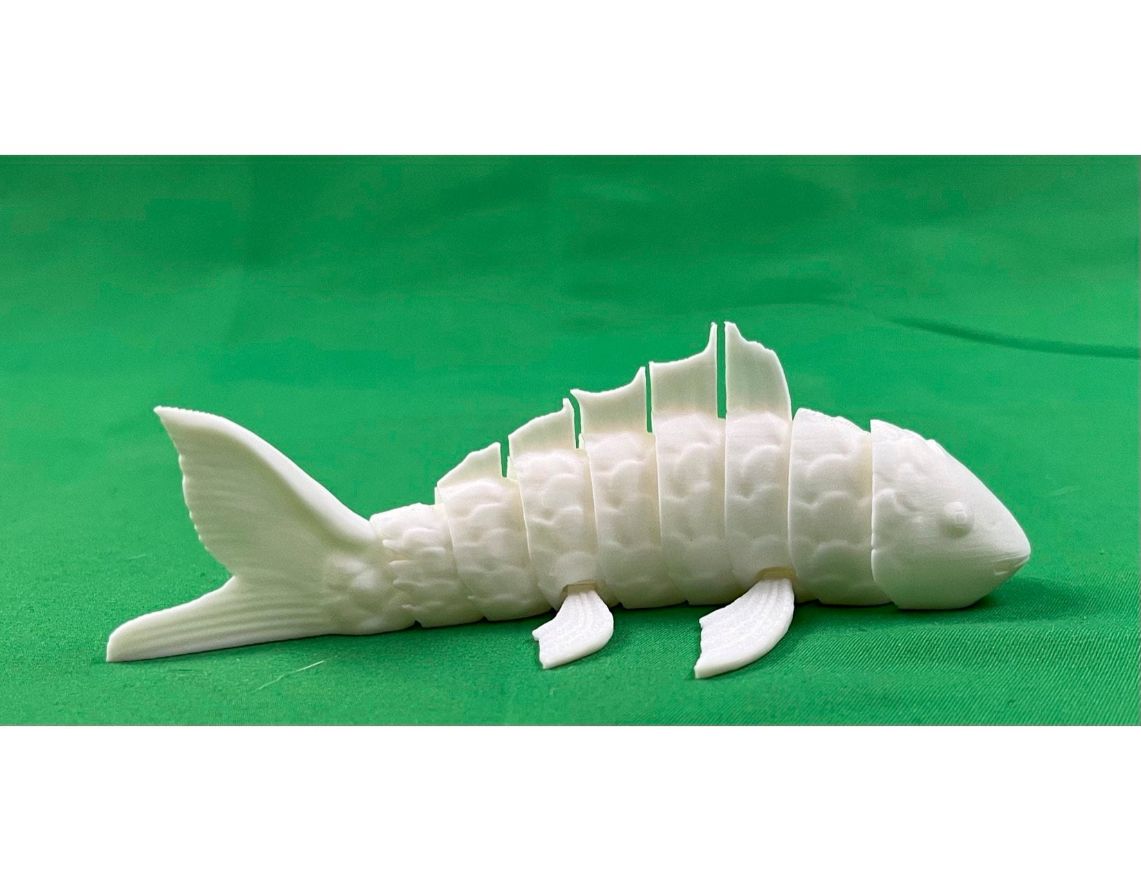 3D Printed Articulating Koi Fidget Toy - Etsy