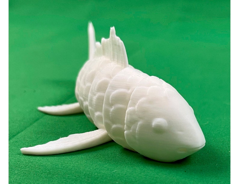 3D Printed Articulating Koi Fidget Toy - Etsy