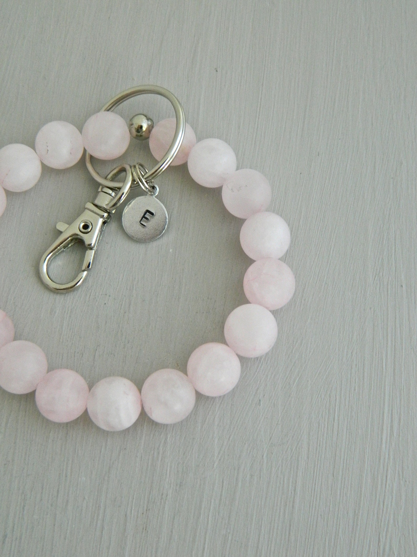 Keychain Bracelet Personalized Bracelet Keychain Beaded Key | Etsy