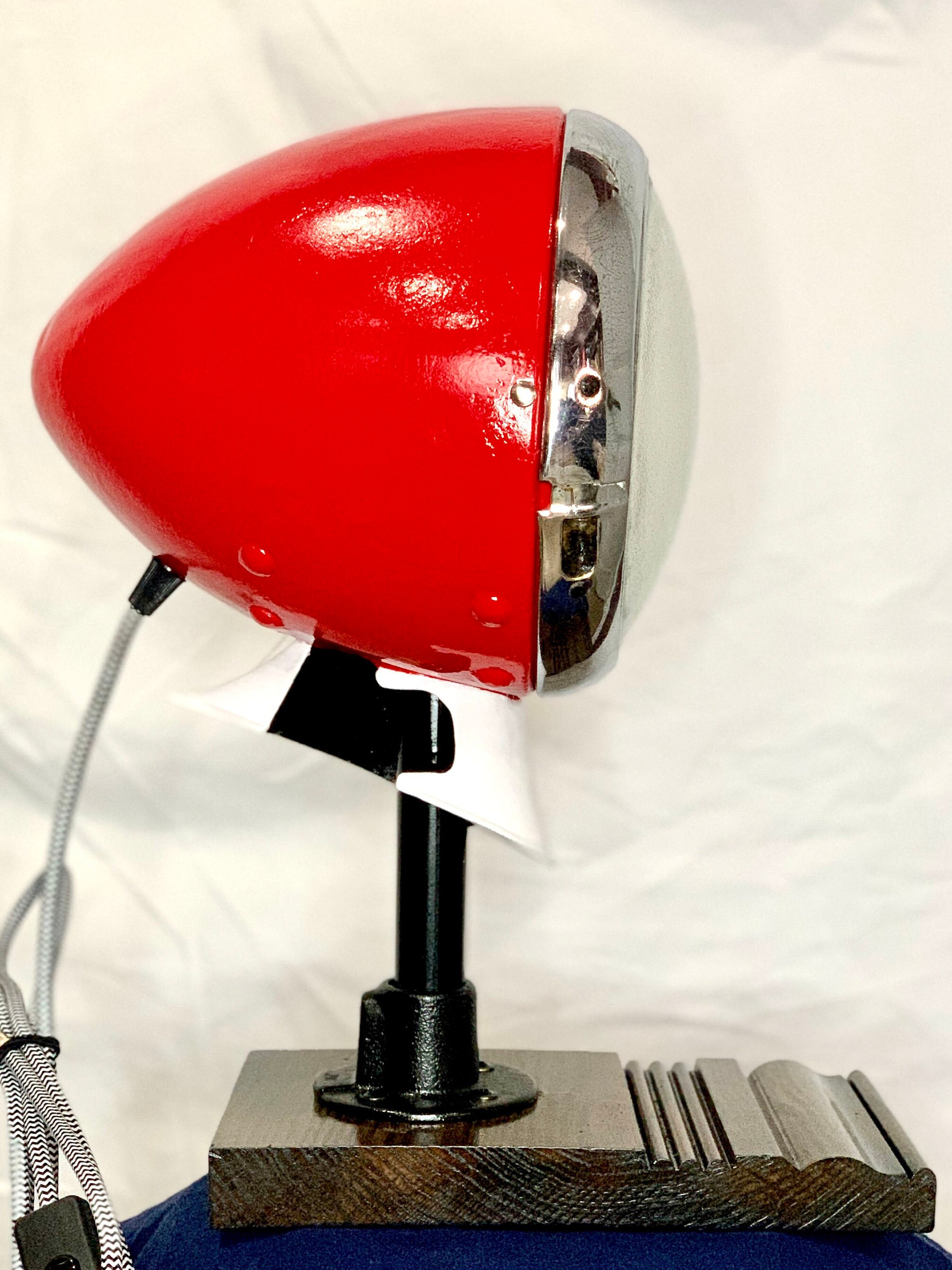 Custom, Upcycled Antique Car Headlight Lamp - Etsy