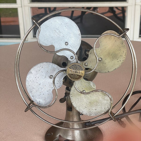 Antique Emerson Fan - Etsy